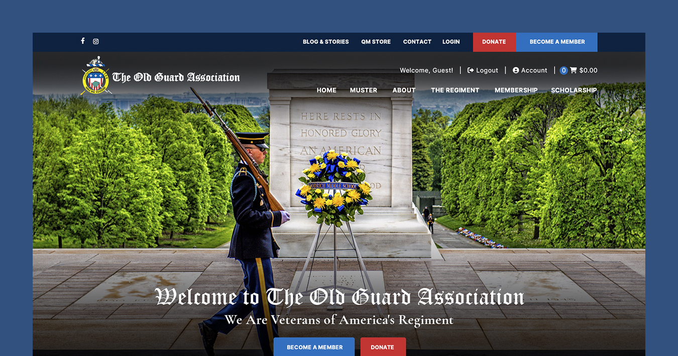 TOGA - Homepage - The Old Guard Association!