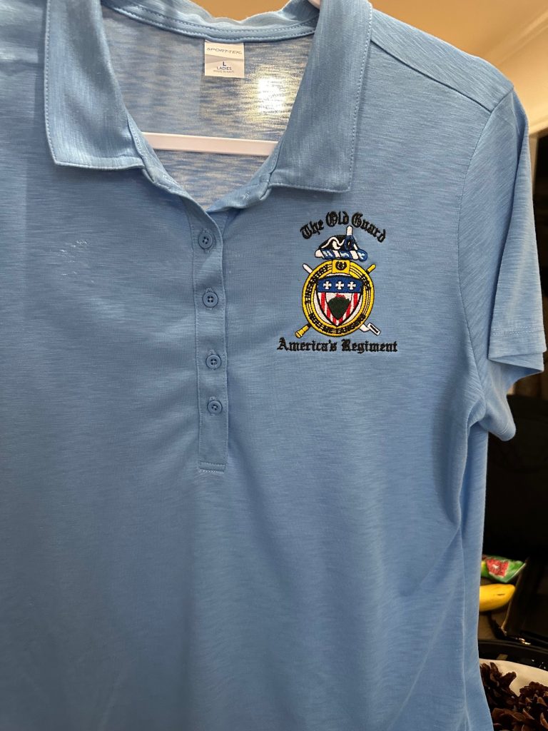 Polo Shirt, Female, P-7 - The Old Guard Association!